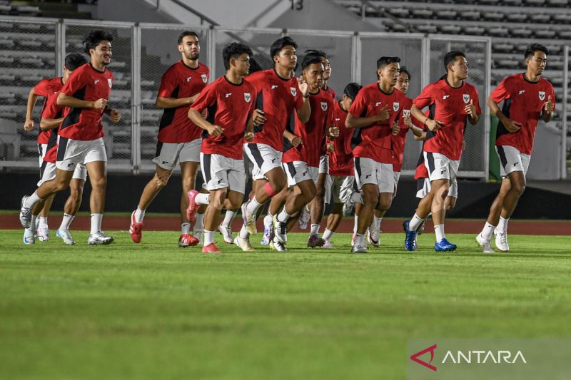 Susunan pemain timnas Indonesia U-23: Jens Raven di plot ujung tombak ...