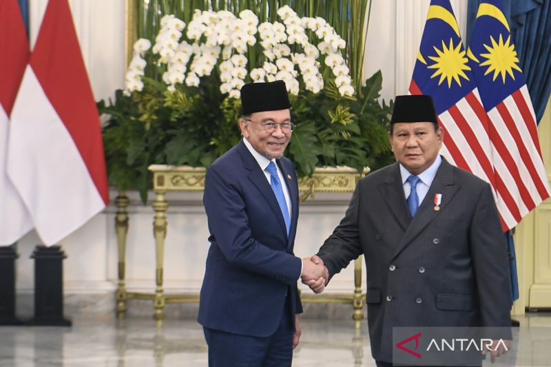 Presiden Prabowo, PM Malaysia sambut kemajuan negosiasi batas maritim - ANTARA News