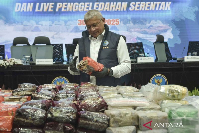 BNN uncovers new drug type disguised as vape pods - ANTARA News