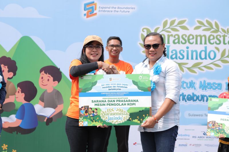 Jasindo dorong ekonomi hijau lewat program Narasemesta di Sigi Sulteng ...