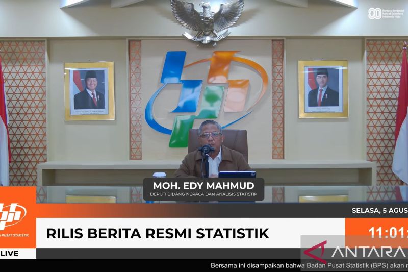 BPS catat ekonomi Indonesia tumbuh 5,12 persen pada triwulan II 2025 - ANTARA News Bali