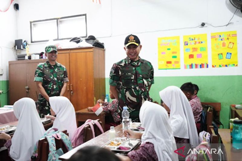 TNI dukung penuh program Makan Bergizi Gratis - ANTARA News