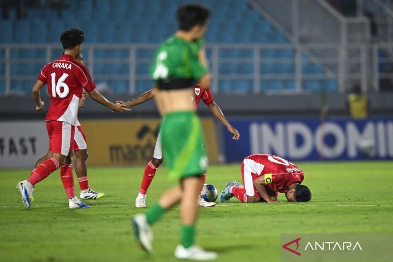 Arkhan Fikri cetak gol untuk gandakan keunggulan Indonesia atas Makau ...