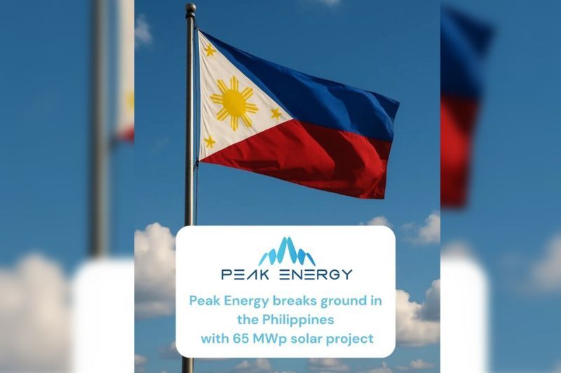 Peak Energy breaks ground in the Philippines with 65 MWp solar project - ANTARA News