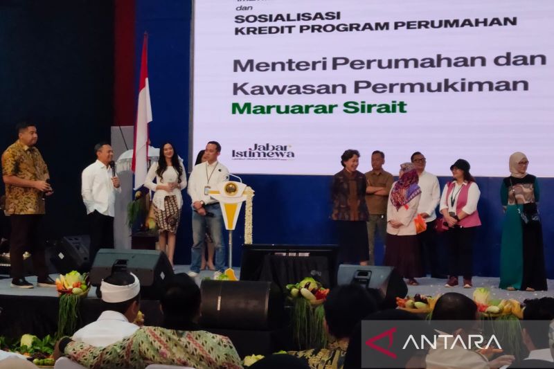 Kemenko Perekonomian-Kementerian PKP-BJB luncurkan KUR perumahan di Jabar - ANTARA News Jawa Barat