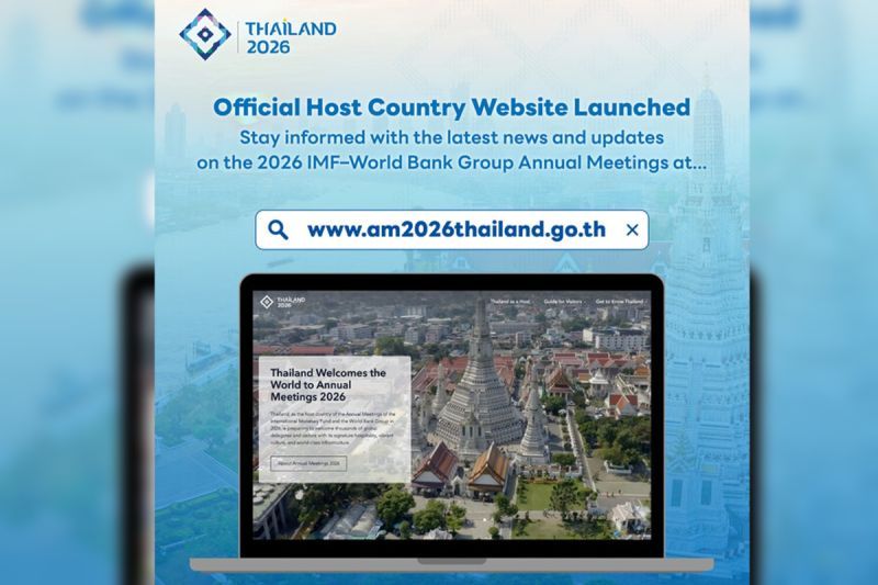 Thailand Launches Official Host Country Website for the 2026 IMF- World ...