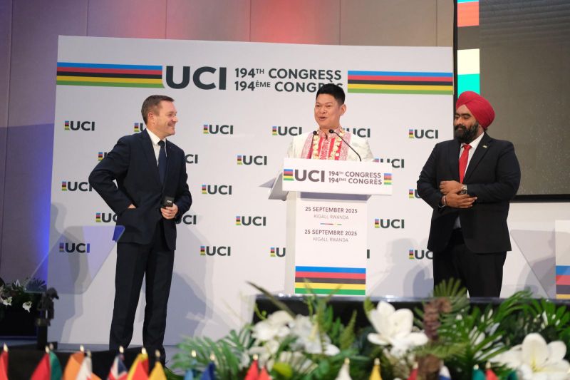 Ketua KOI Raja Sapta Oktohari raih penghargaan UCI Merit Award - ANTARA ...