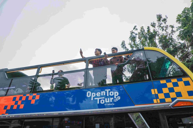 Pemprov DKi buka rute baru bus "Open Top Tour of Jakarta" - ANTARA News