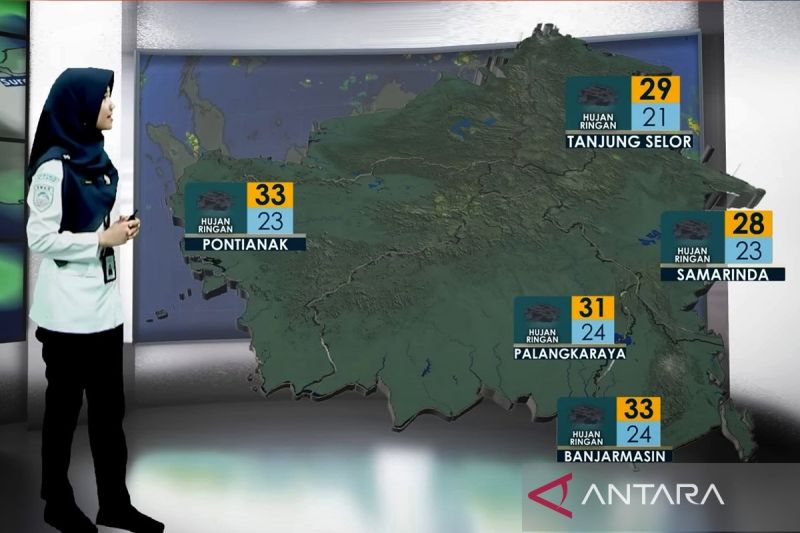 BMKG prakirakan sebagian besar daerah alami hujan pada Jumat - ANTARA News