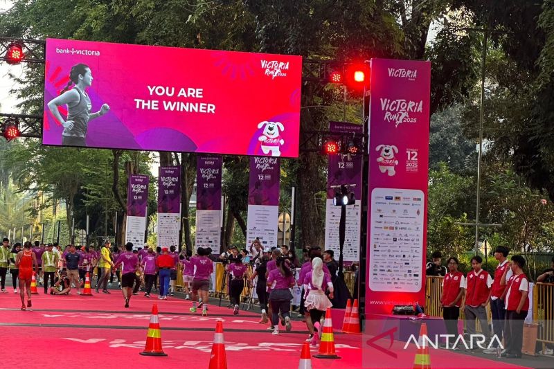 Bank Victoria gelar Victoria Run 2025 di GBK Senayan - ANTARA News