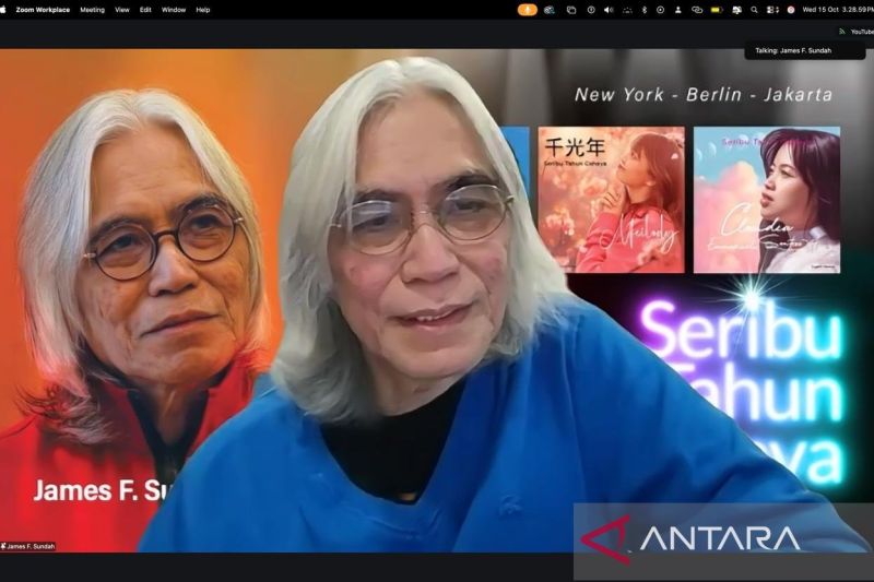 Seribu tahun cahaya bagi James F. Sundah - ANTARA News