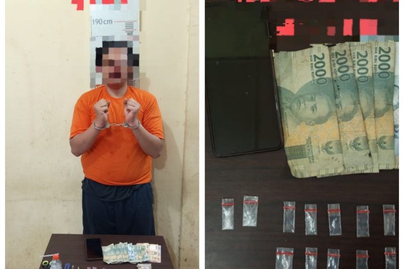 Polres Langkat tangkap warga Stabat miliki narkotika sabu-sabu - ANTARA ...