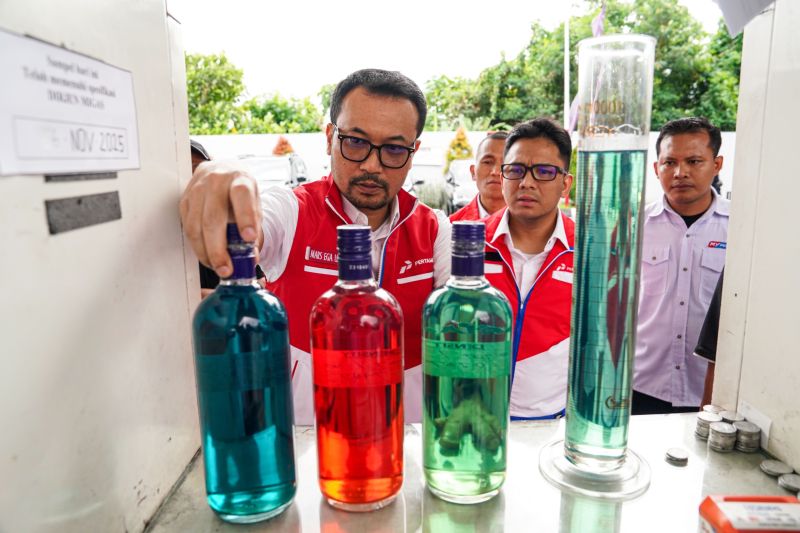 Dirut Pertamina Patra Niaga pastikan kualitas BBM di Yogyakarta - ANTARA News