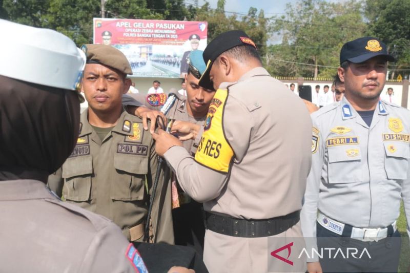 Polres Bangka Tengah siapkan 343 personel dukung Operasi Zebra Menumbing 2025 - ANTARA News ...