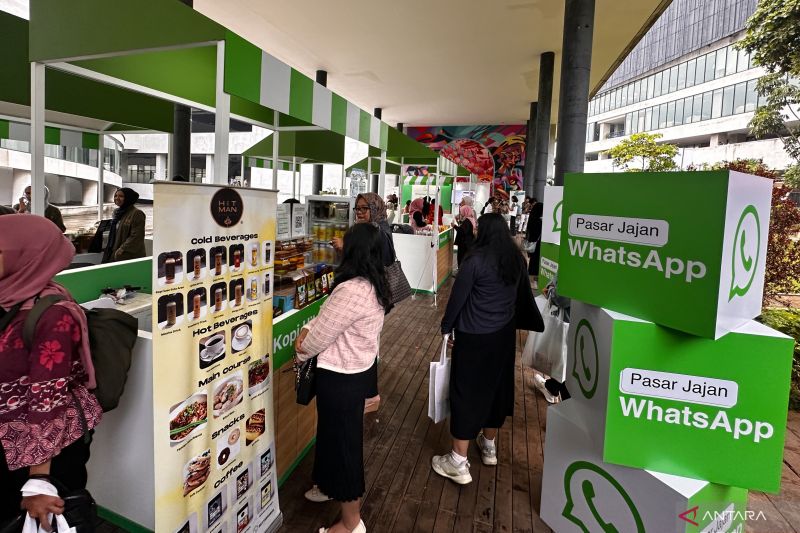 WhatsApp gelar “Pasar Jajan” pop-up kuliner UMKM - ANTARA News
