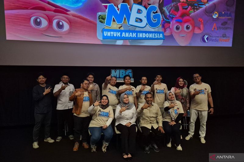 Polimedia kembangkan iklan Program MBG berbasis animasi tiga dimensi ...