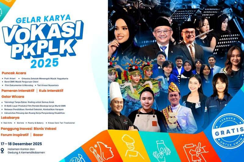 Kemendikdasmen tampilkan capaian dampak kinerja vokasi PKPLK - ANTARA News