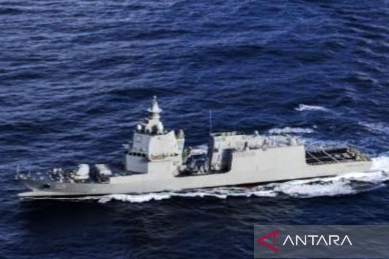 TNI AL terima kapal perang baru buatan Italia, KRI Prabu Siliwangi ...