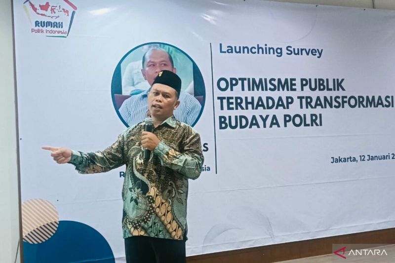 Survei RPI: Mayoritas publik optimistis reformasi budaya Polri di 2026 ...