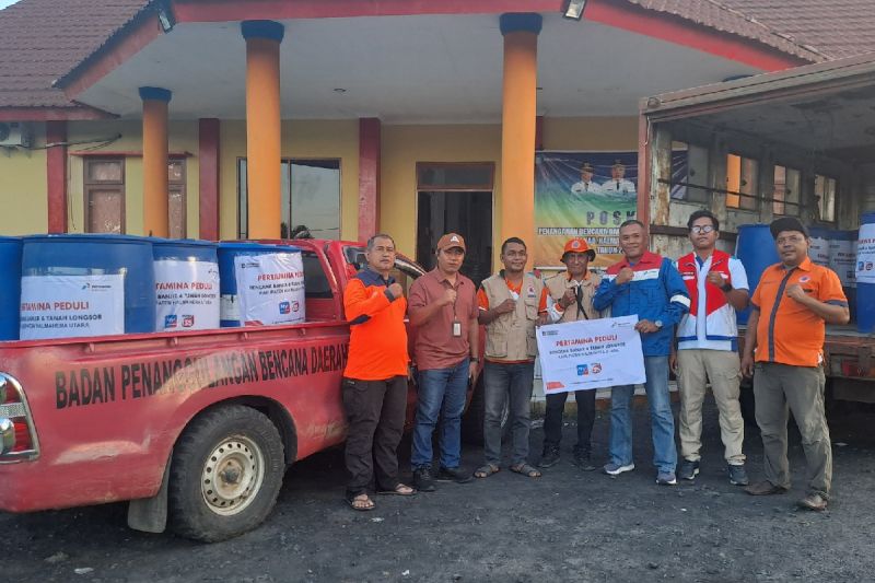 Pertamina Papua salurkan 4.000 liter BBM untuk banjir Halmahera Utara ...