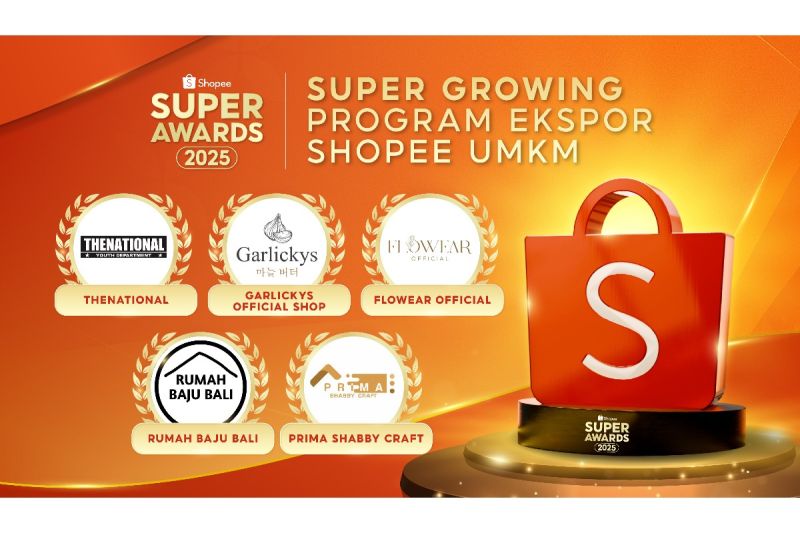 Sukses ekspor ke pasar global, ini 5 pemenang Shopee Super Awards 2025 ...