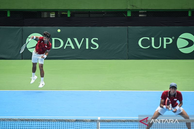 Tim tenis Indonesia lolos Grup II Dunia Piala Davis 2026 usai kalahkan ...