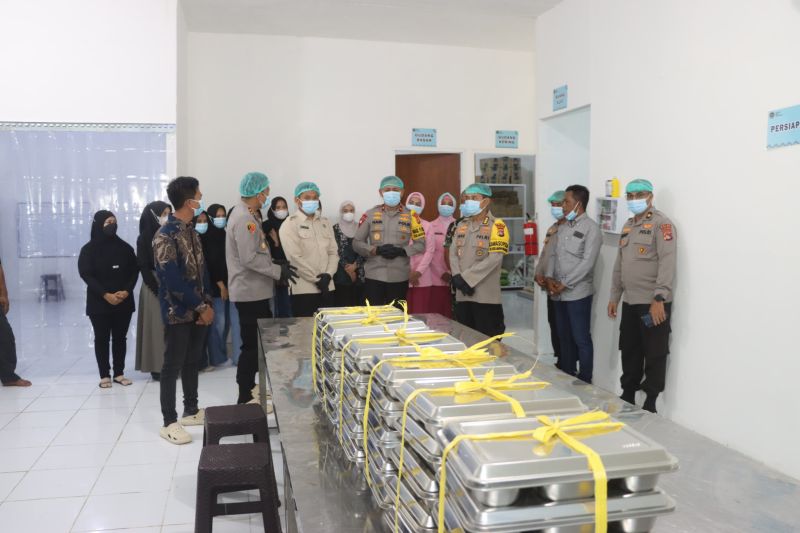 SPPG Polres Lombok Tengah mulai beroperasi - ANTARA News