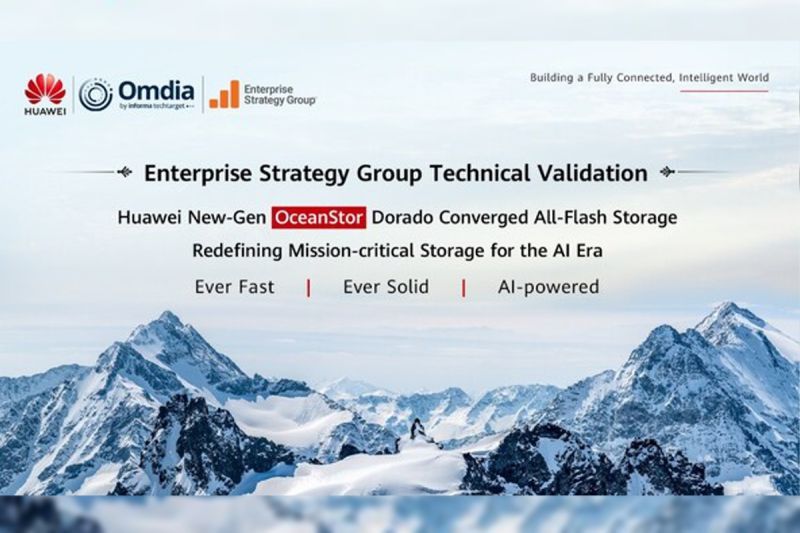 Huawei New-Gen OceanStor Dorado Converged All-Flash Storage Passes ...