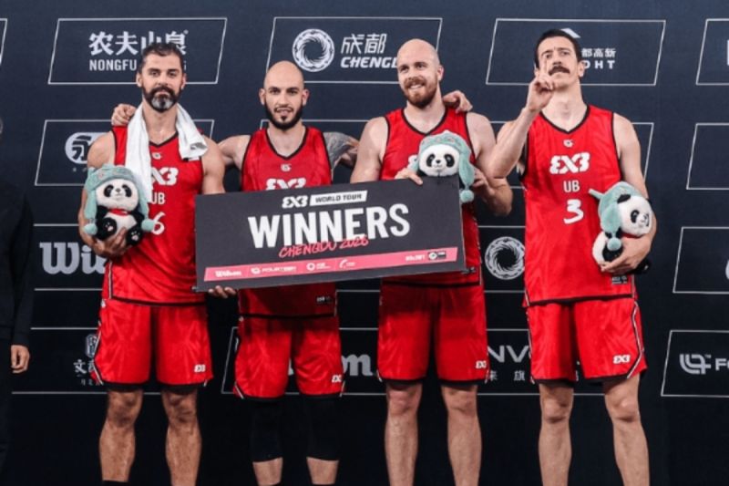 Tim Ub juara FIBA 3x3 World Tour Chengdu 2026 - ANTARA News Mataram