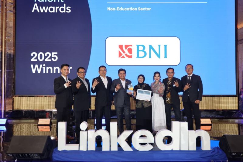BNI raih penghargaan LinkedIn Talent Awards 2025 - ANTARA News