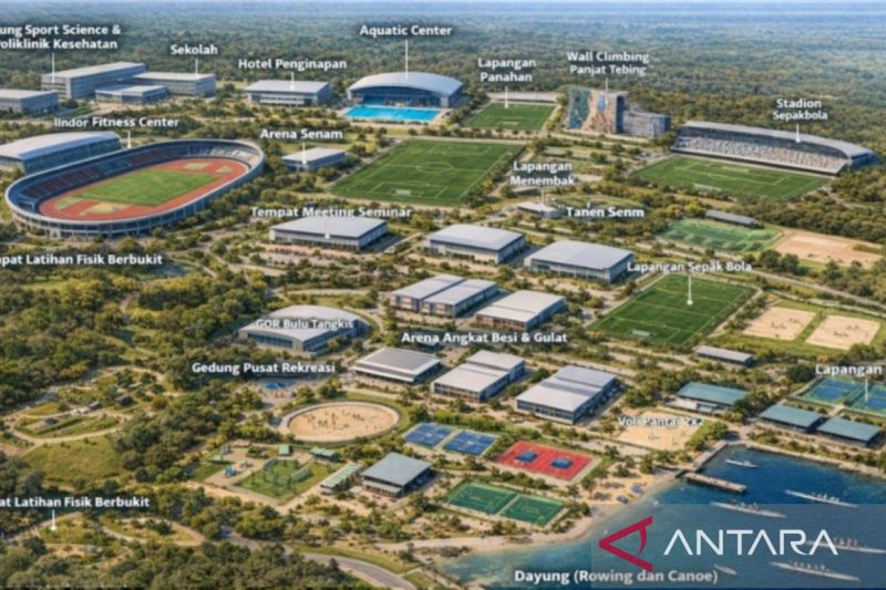 Indonesia to build massive national sports center in Bogor West Java ...