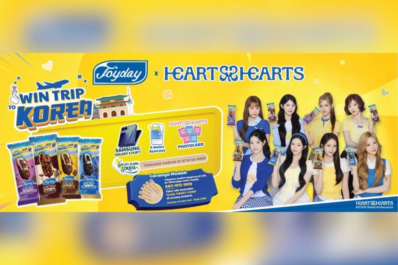Joyday dari Yili Gandeng Grup K-pop Hearts2Hearts sebagai Brand ...