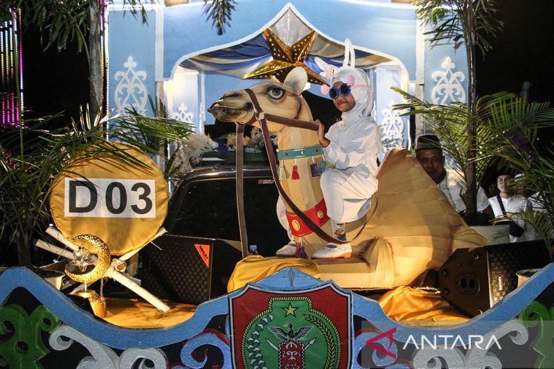 Pawai takbir Idul Adha 1447 H di Palangka Raya - ANTARA News Kalteng