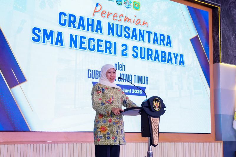 Khofifah sebut Graha Nusantara SMADA simbol penguatan kebangsaan ...