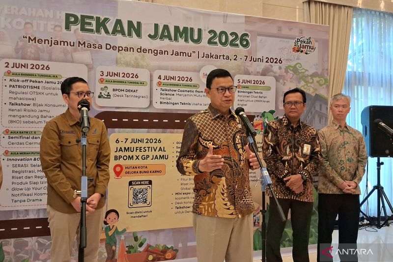 Pekan Jamu BPOM tunjukkan kekayaan herbal RI siap bersaing global ...