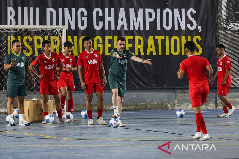 Pemusatan latihan Timnas Futsal U-17 - ANTARA News Jawa Barat