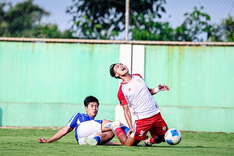 Persika bermain imbang 1-1 lawan Persebi di Liga 4 - ANTARA News ...