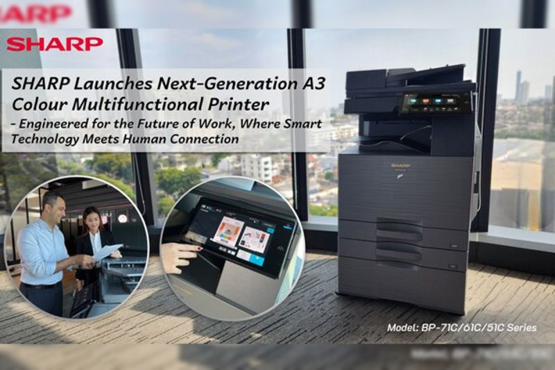 SHARP Launches Next-Generation A3 Colour Multifunctional Printers ...