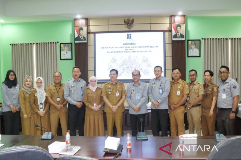 Kemenkum Kalsel dan BRIDA sinergi bentuk hilirisasi inovasi daerah ...