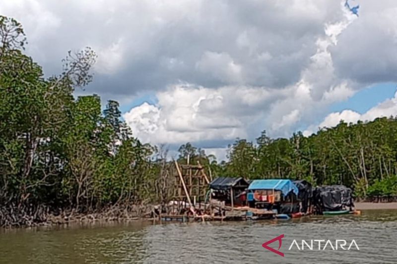 Tim gabungan hentikan 15 ponton tambang ilegal di Bangka Barat - ANTARA ...