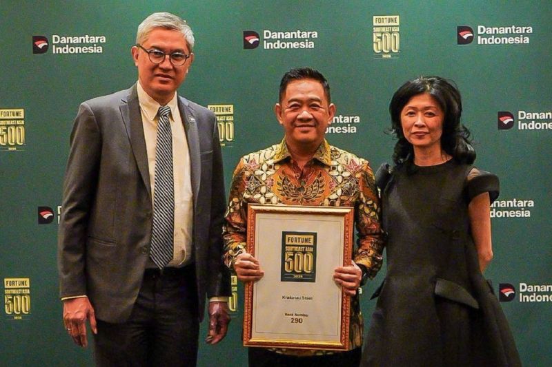 Transformasi bawa Krakatau Steel masuk Fortune Southeast Asia 500 ...